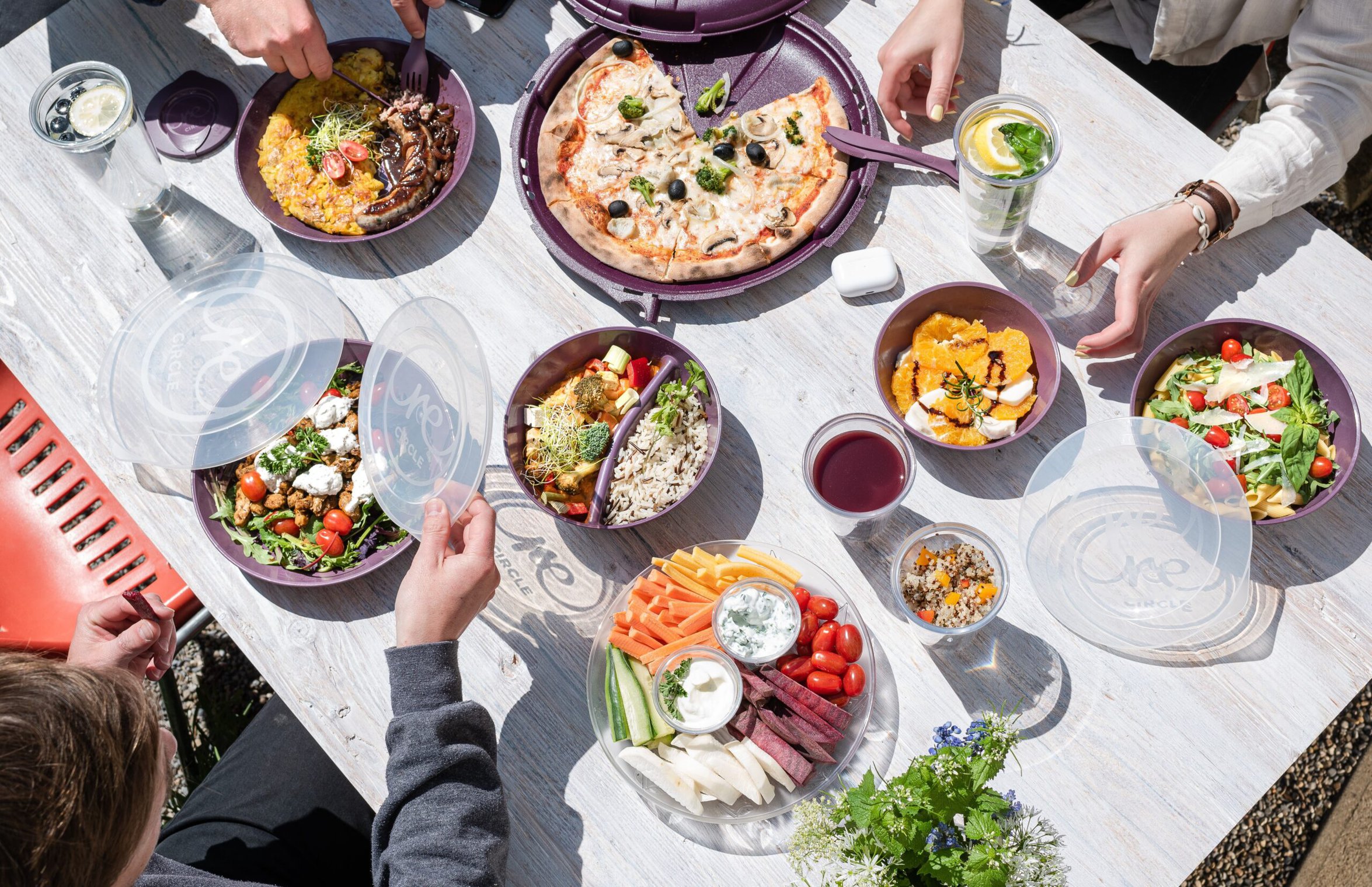 reCIRCLE - Reusable system, sustainable takeaway solutions